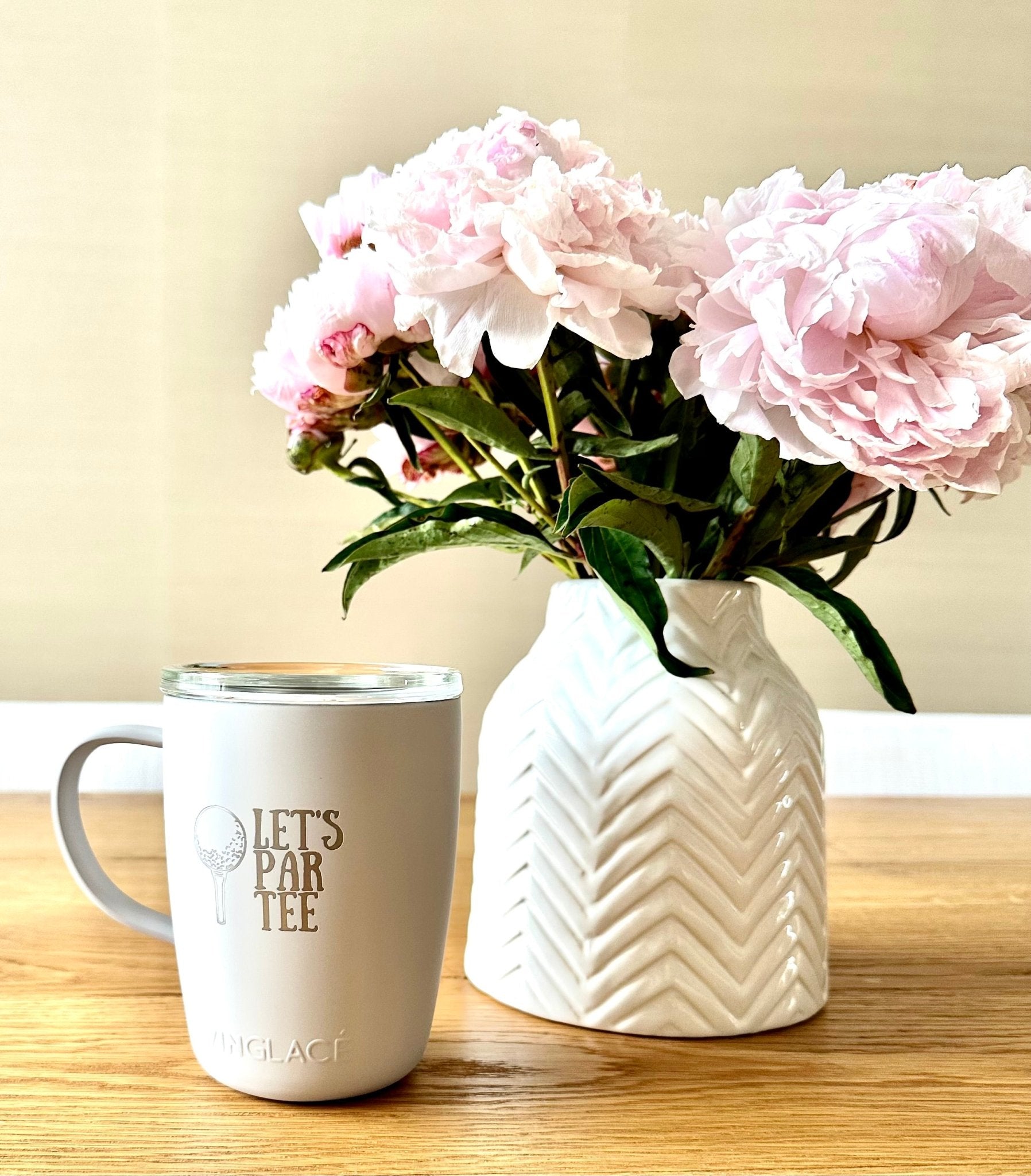 Limited Edition Golf Coffee Cup Let's Par Tee